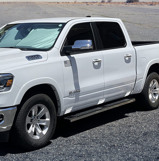 Premium Black Stainless Steel Running Boards | Shop Now! – COMNOVA AUTOPART