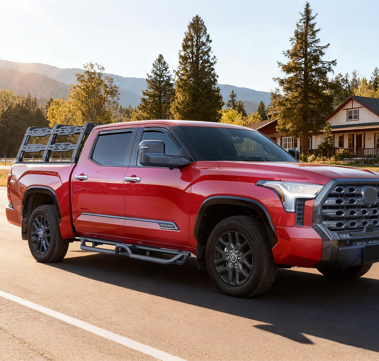 COMNOVA BAK 3-Steps Running Boards for 2019-2026 Chevy Silverado/GMC ...